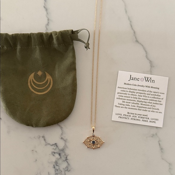 Jane Win | Jewelry | Jane Win Protect Evil Eye Cut Out | Poshmark